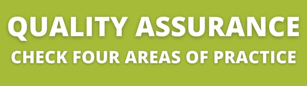 Quality Assurance: Four key areas of practice – Office for Statistics ...